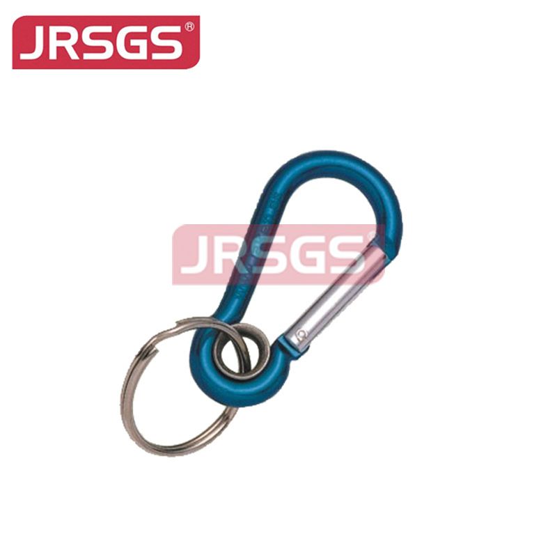 Aluminum Snap Hook with eyelet and key ring