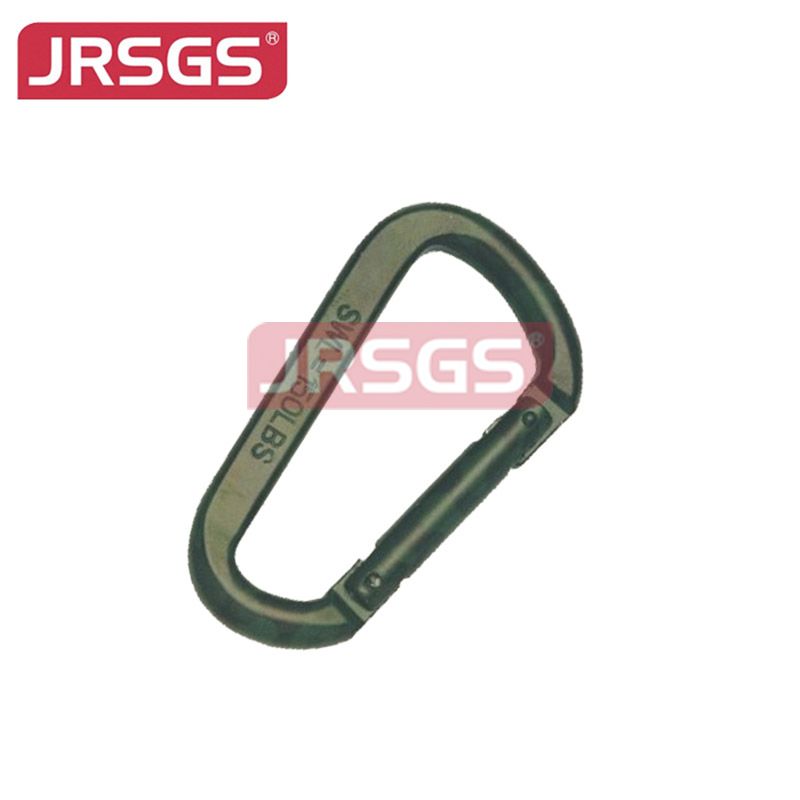 Aluminum Snap Hook D type with pin